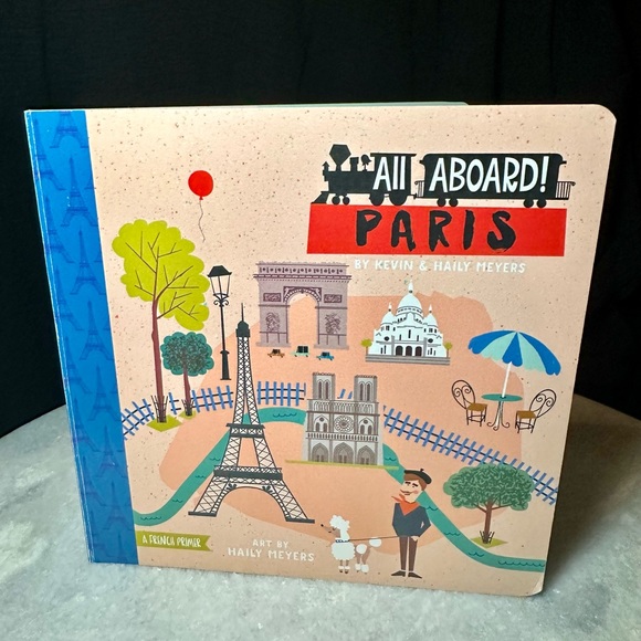 BabyLit | Toys | All Aboard Paris Babylit Classic Primer Board Book ...